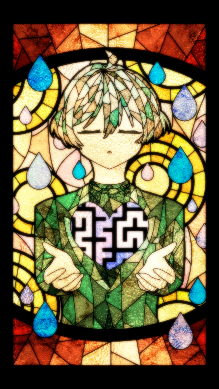 アイナナ haruka Labyrinth stained glass - ibisPaint