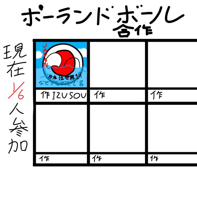 ポーランドボール合作 PB - ibisPaint