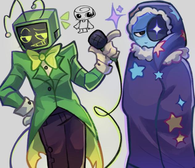 Vee and Astro!!! - ibisPaint