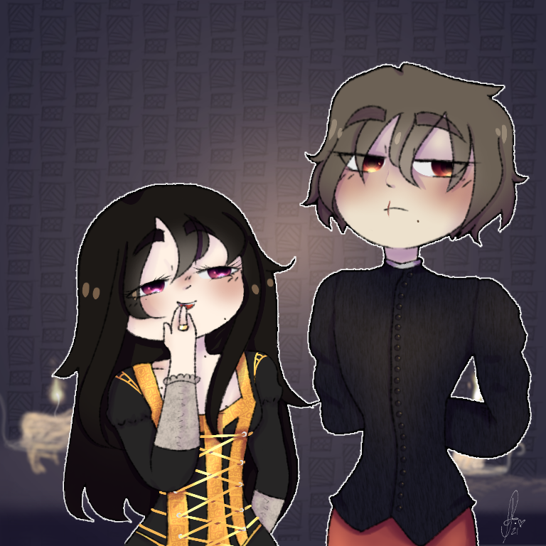 Emil y su Ex esposa - ibisPaint