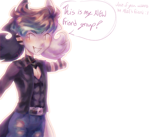 bro needs friends - ibisPaint