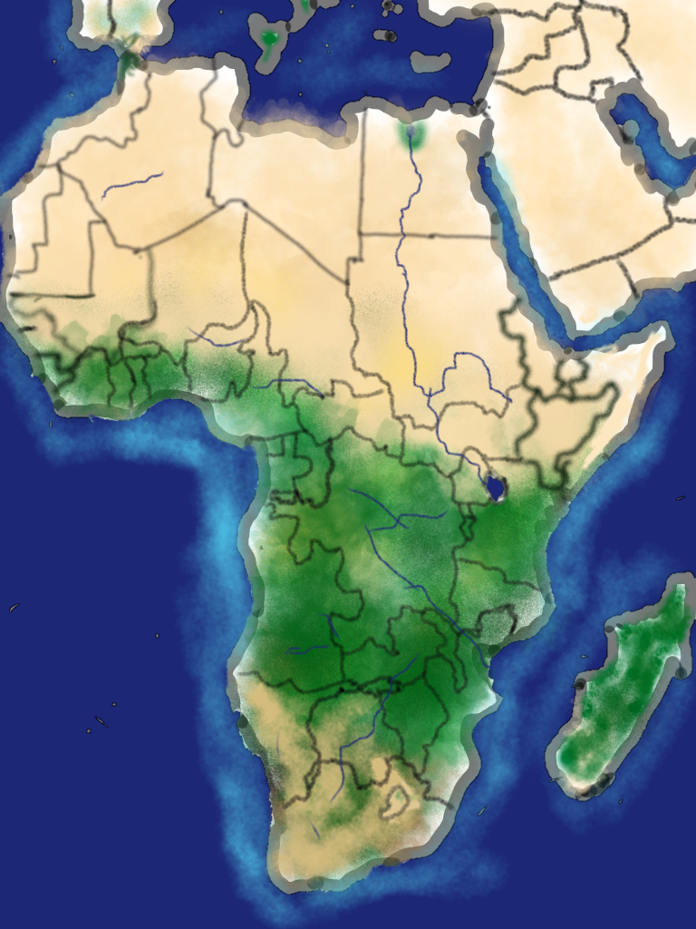 African countries (SPEED art) - ibisPaint