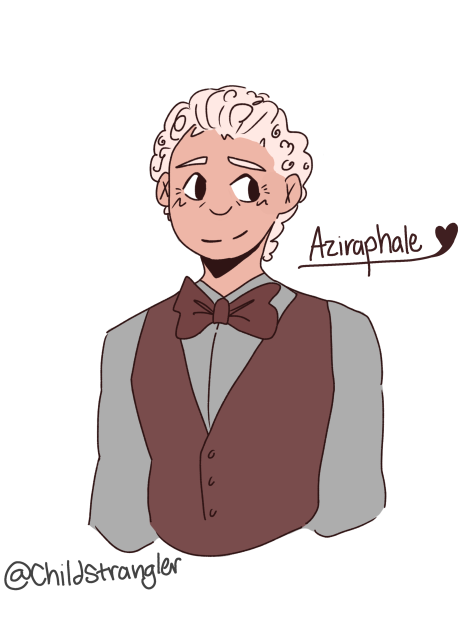 Aziraphale doodle - ibisPaint