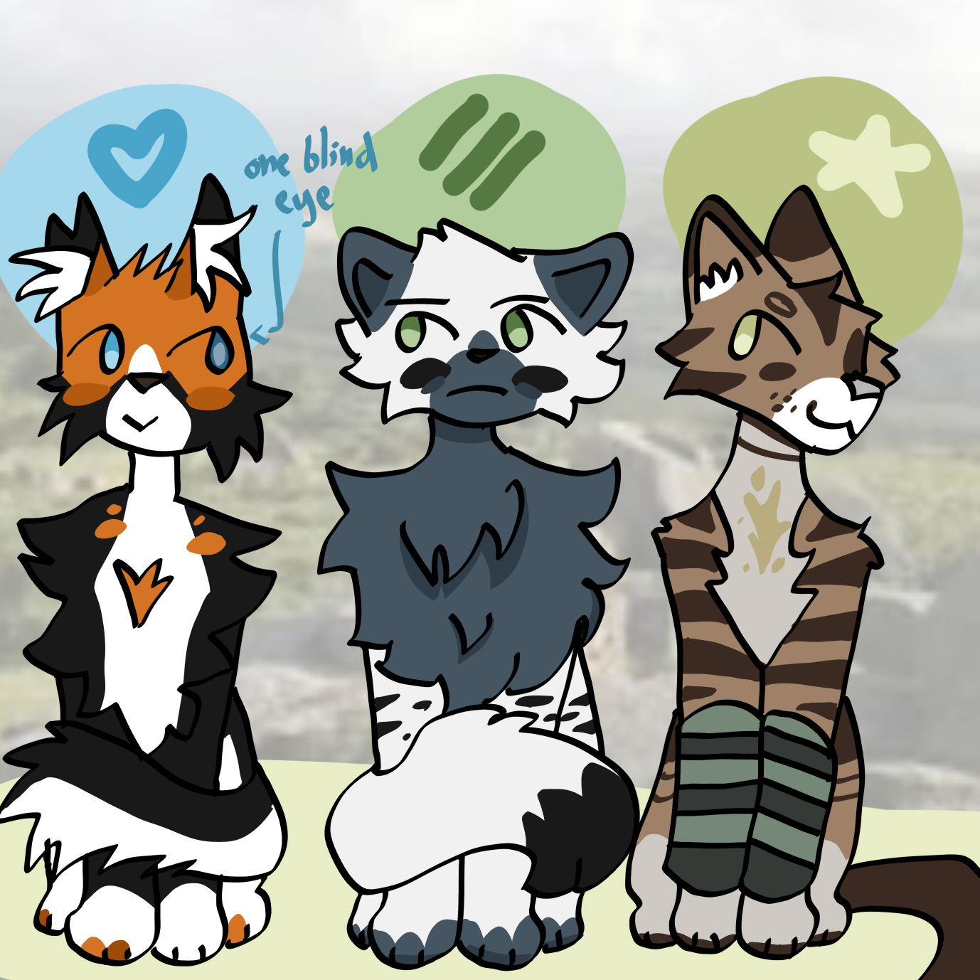 Drawing your Warriors OCs - ibisPaint