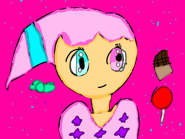 Candy girl - ibisPaint