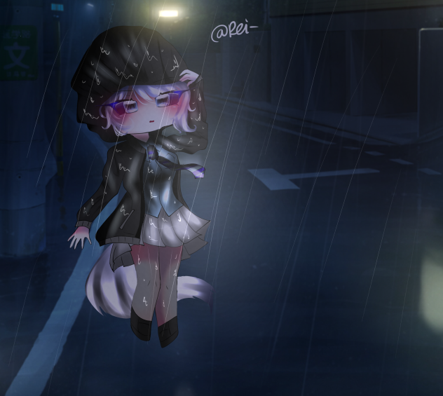 Rainy day - ibisPaint