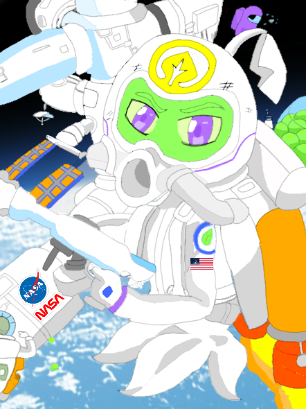 How to ipad x nasa rocket - ibisPaint