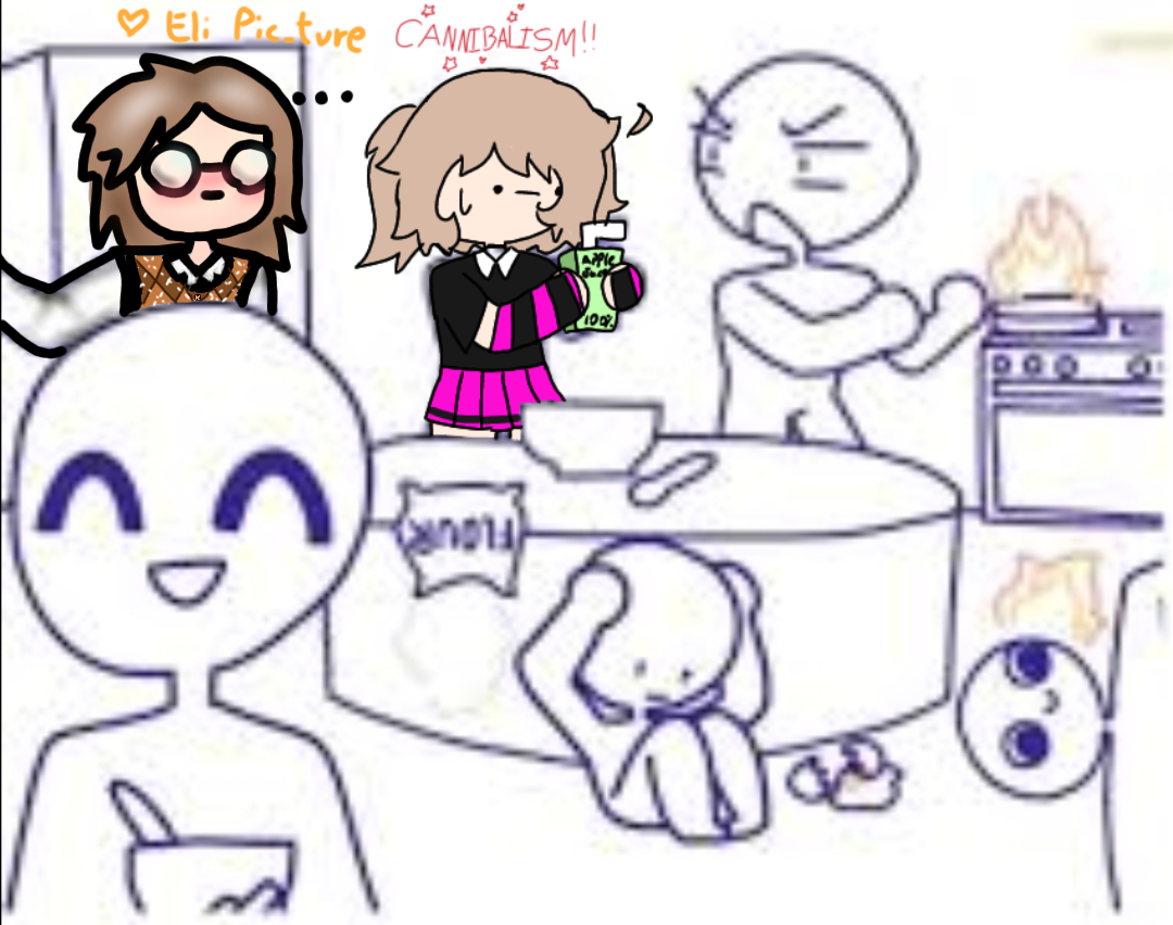 collab with CANNIBALISM!! - ibisPaint