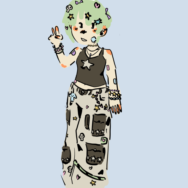 Goofy little guy - ibisPaint