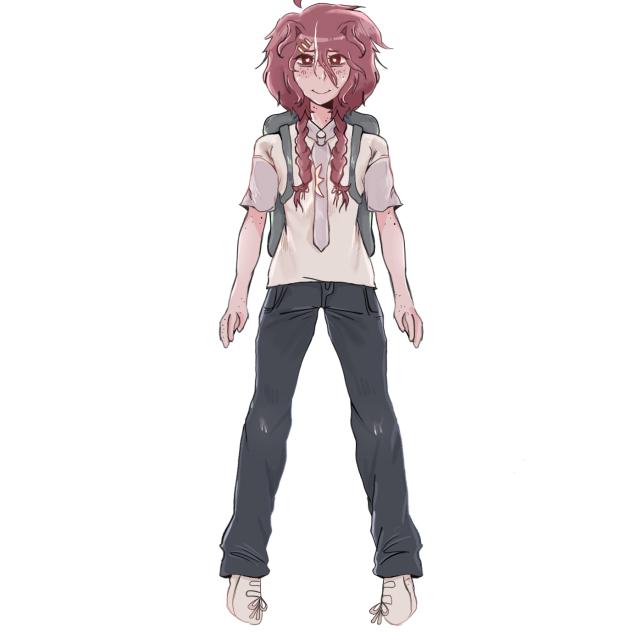 DANGANRONPA OC FULL BODY - ibisPaint