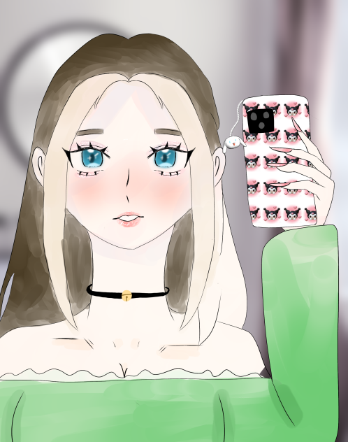Take a selfie 🤳 - ibisPaint