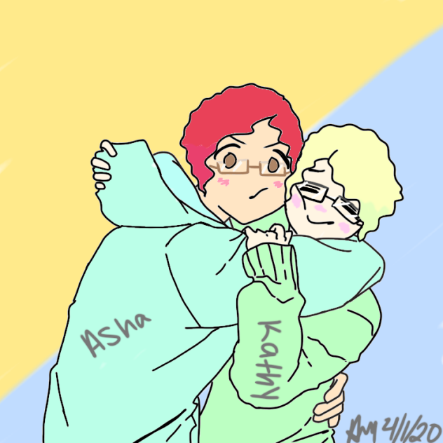 Kathy&Asha - ibisPaint