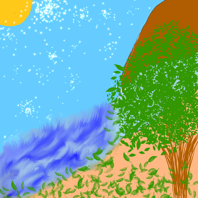 Simple scene - ibisPaint