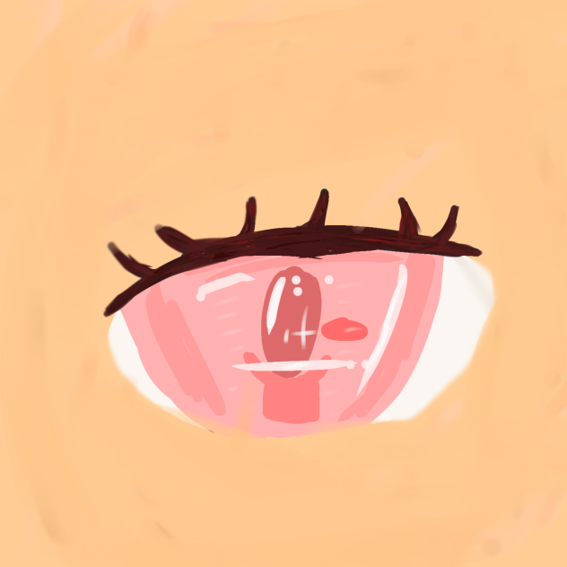 Red eye - ibisPaint