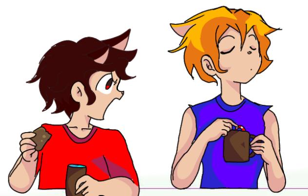 juhda-and_Jerry oc wolfs - ibisPaint