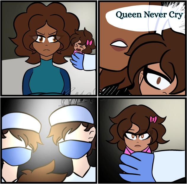 Queen Never Cry Meme - ibisPaint