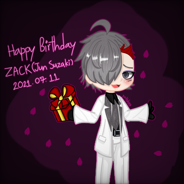 (Gacha Simple Edit) HBD Jun 2021 - ibisPaint