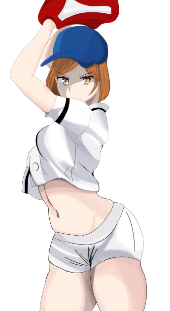 Baseball gal - ibisPaint
