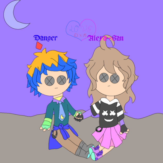 Alexa-San y Danger como marionetas - ibisPaint
