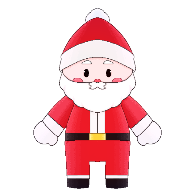 Santa claus (pixel) - ibisPaint