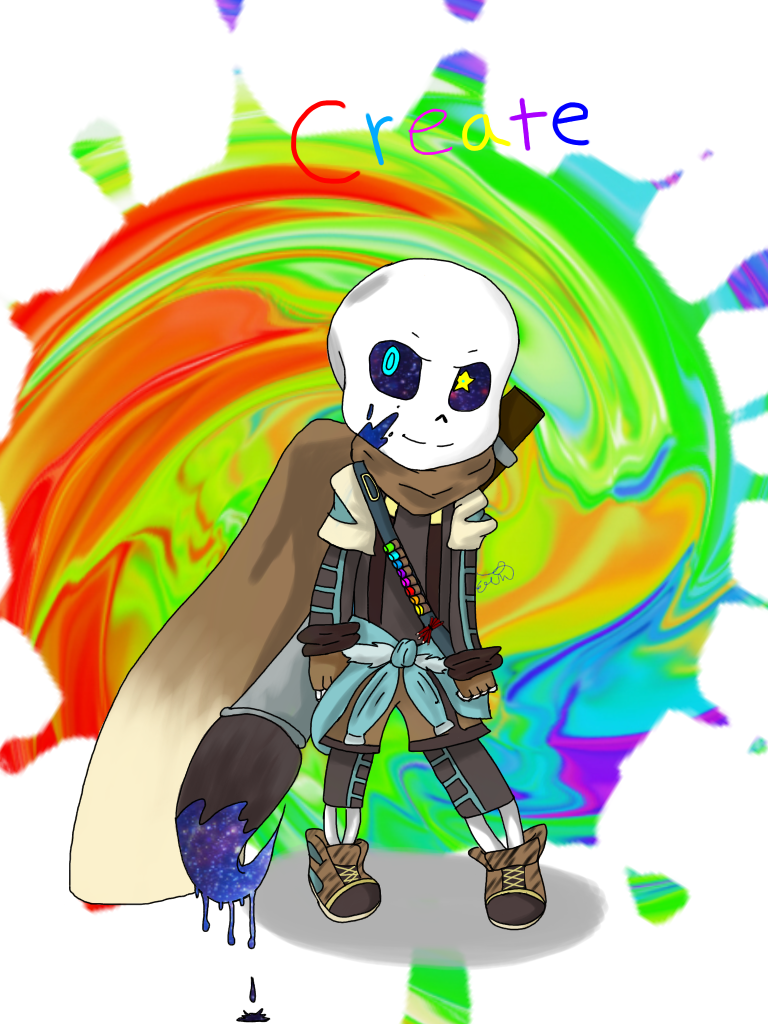 Inktale sans speed art - ibisPaint