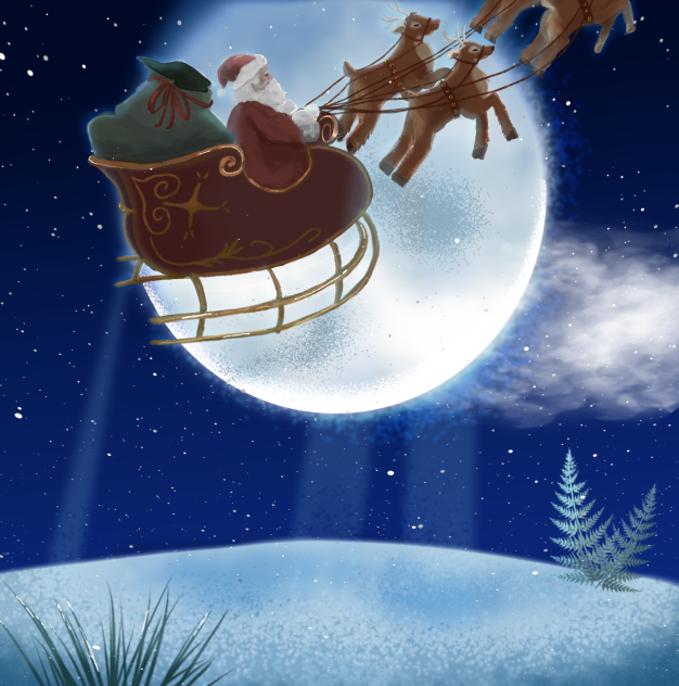 Christmas is coming background 1 - ibisPaint