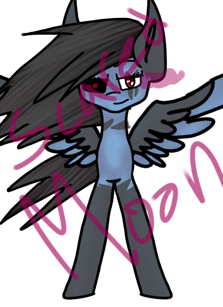 Scared Moon - ibisPaint