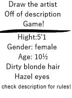 Draw the artist off of description game! - ibisPaint