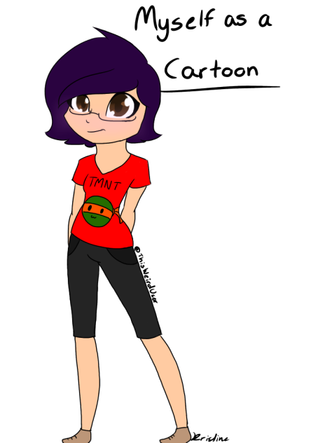 Myself As A Cartoon - ibisPaint