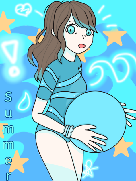 Día 9 Summer - ibisPaint