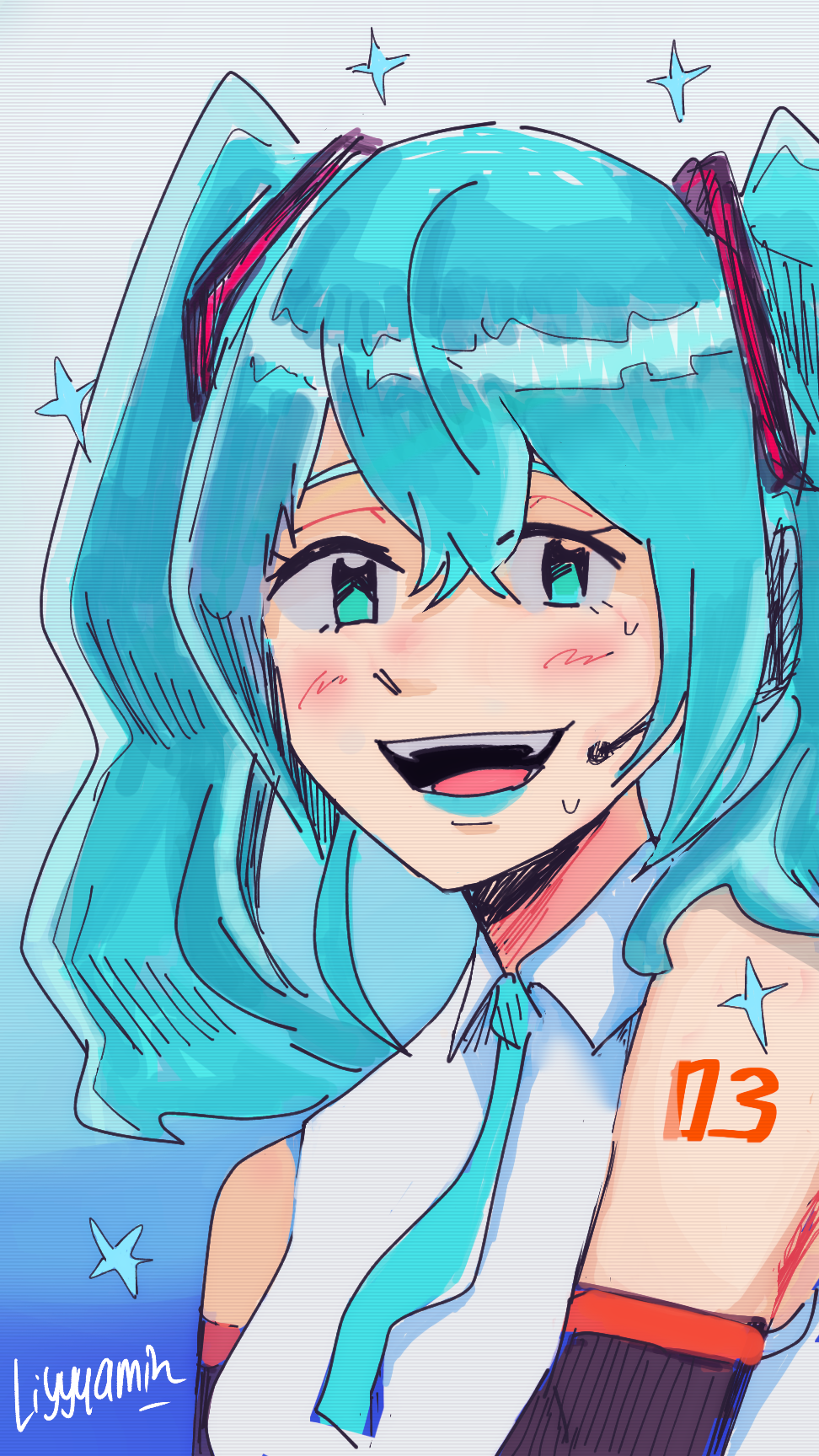 weekly_monthly miku - ibisPaint