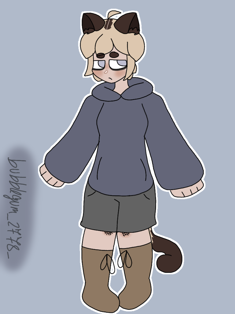 Siamese Cat But Not Quite - ibisPaint