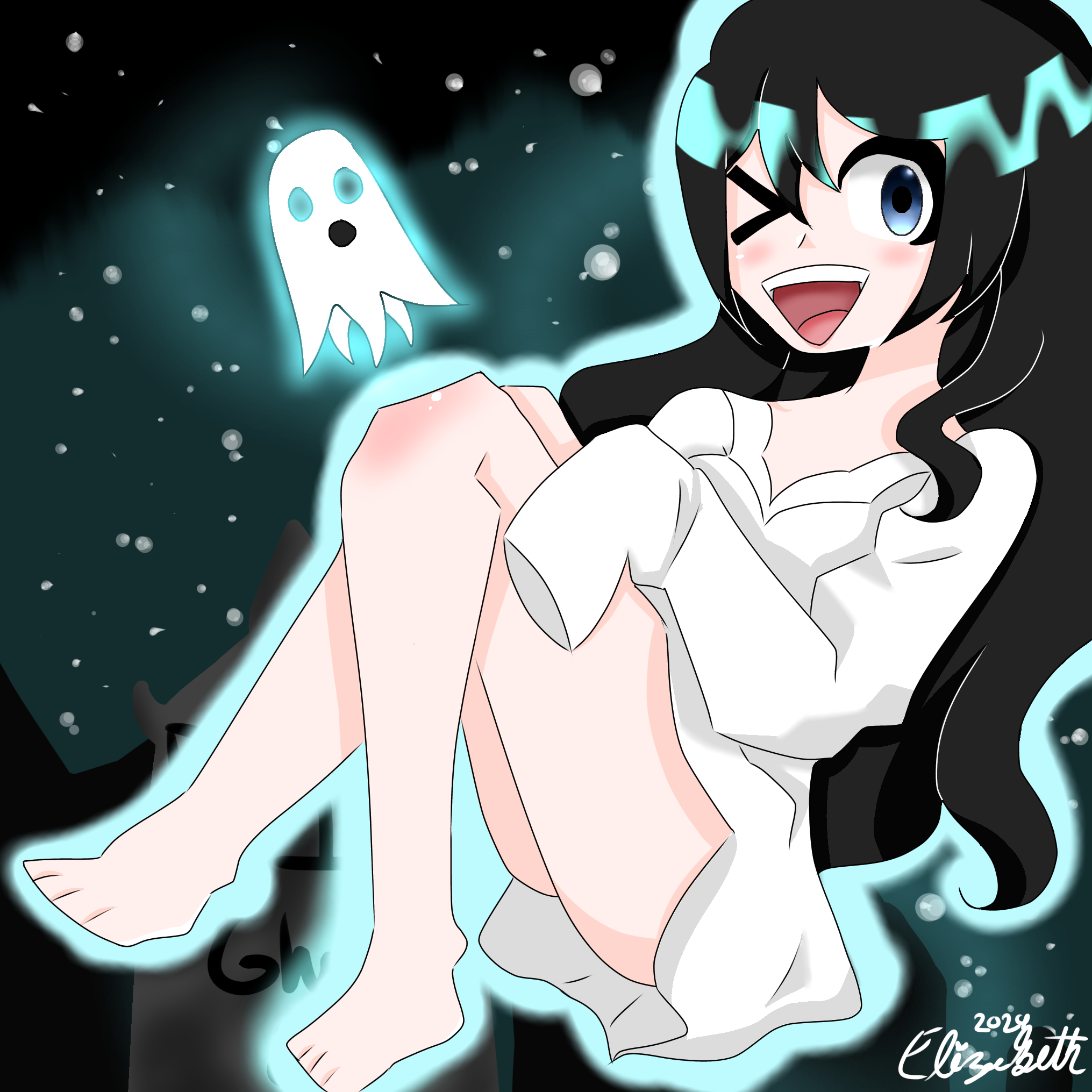 Ghost girl - ibisPaint