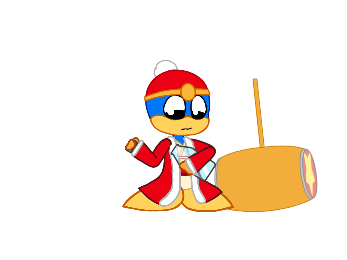King Dedede model - ibisPaint