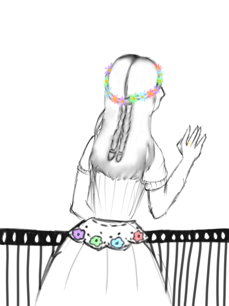 The princess of flowers - ibisPaint