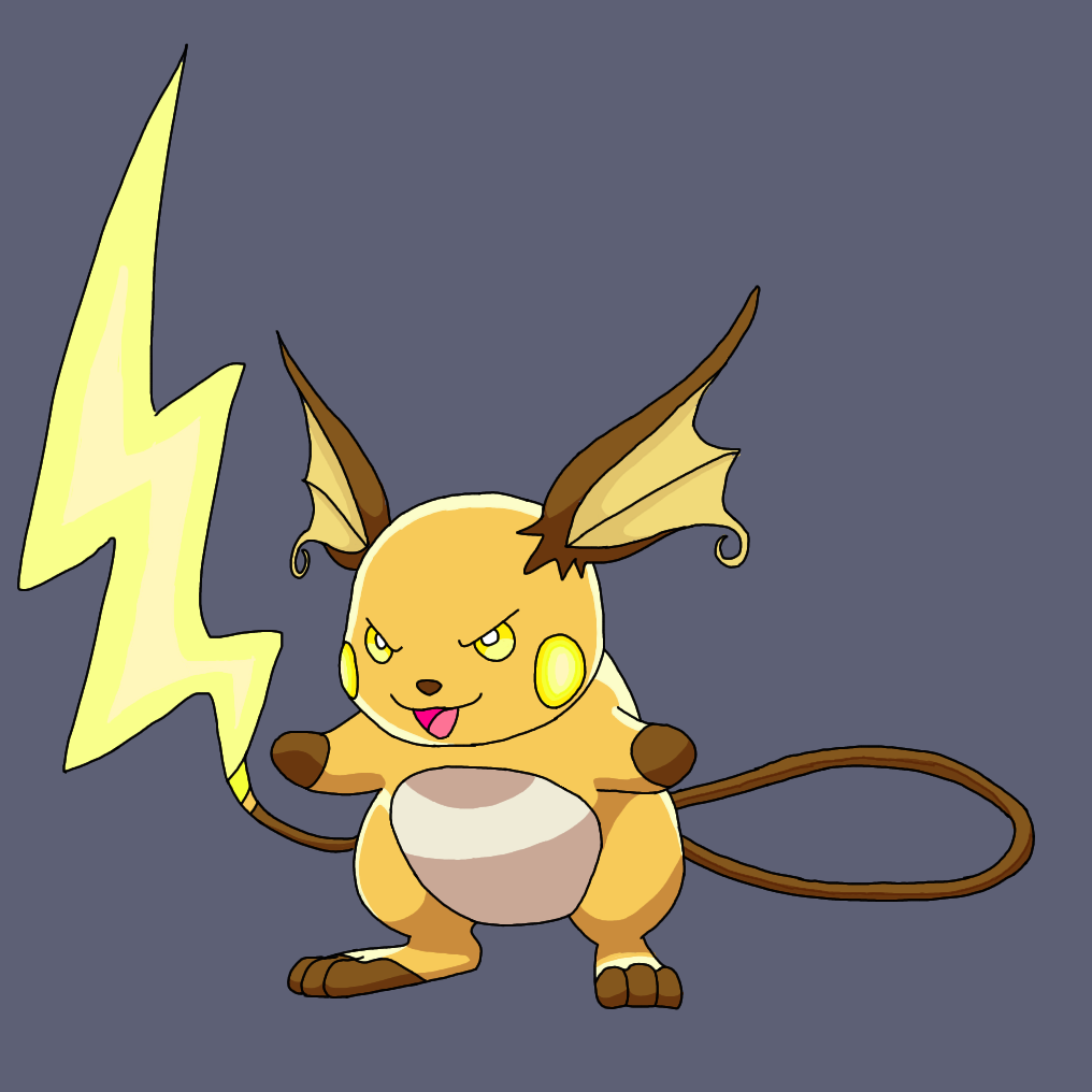 Raichu Dynamax Form - ibisPaint
