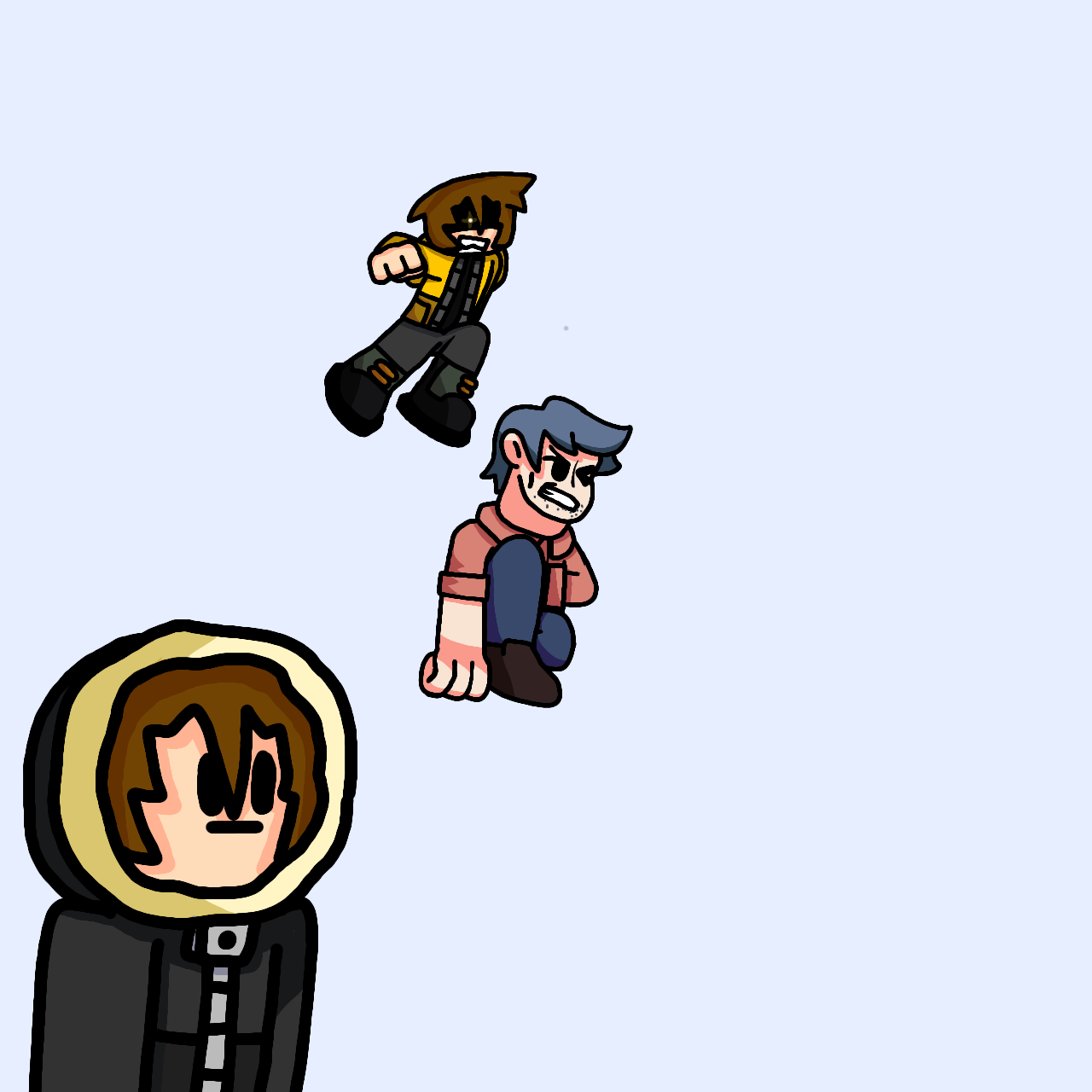 GET 'EM!! FNF Soft Collab - ibisPaint