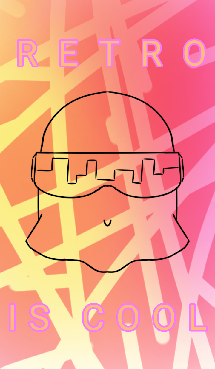 Retro is cool - ibisPaint