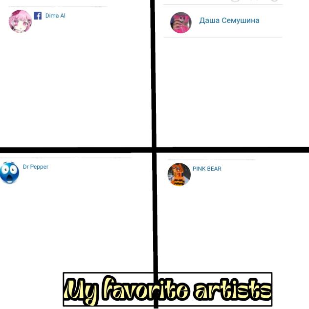 My favorite artists pt2 - ibisPaint