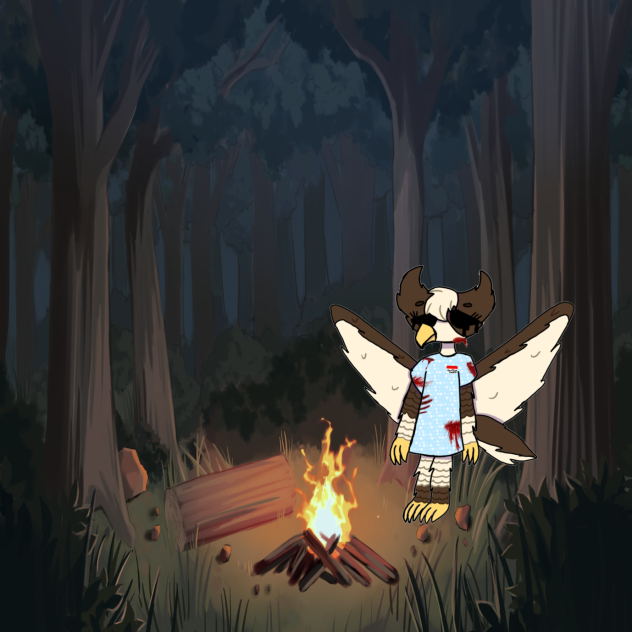 Feather Leslie (Creppypasta) - ibisPaint