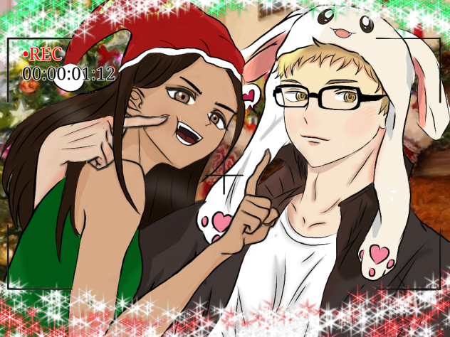 Christmas with Tsukishima - ibisPaint
