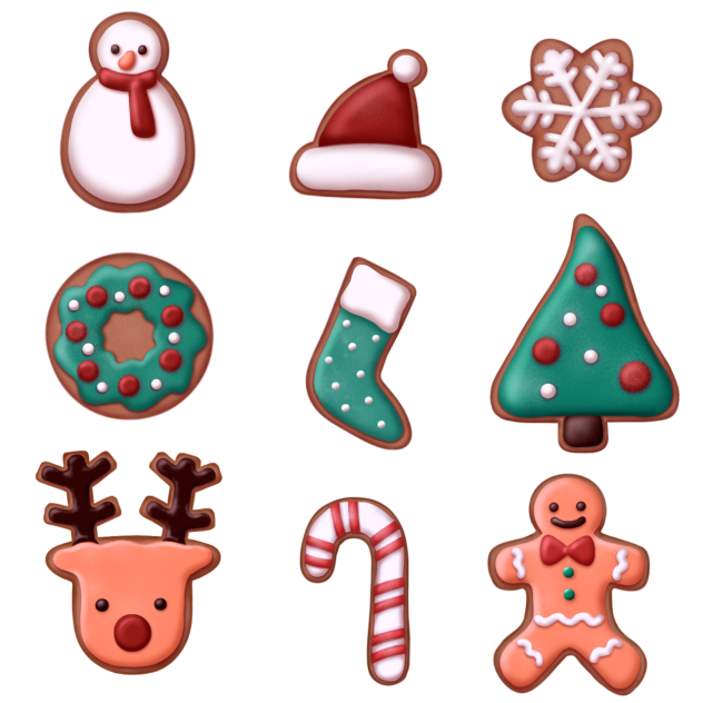 Gingerbread Cookies - ibisPaint