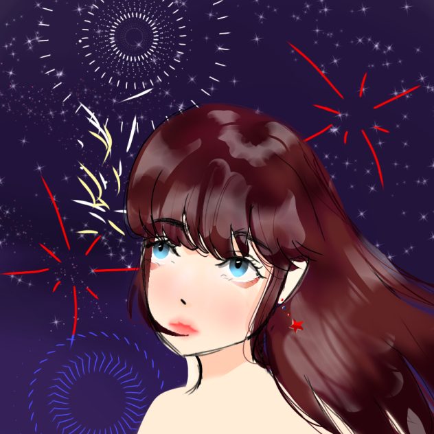 𝓗𝓪𝓹𝓹𝔂 𝓵𝓪𝓽𝓮 4𝓽𝓱 𝓸𝓯 𝓳𝓾𝓵𝔂! - ibisPaint