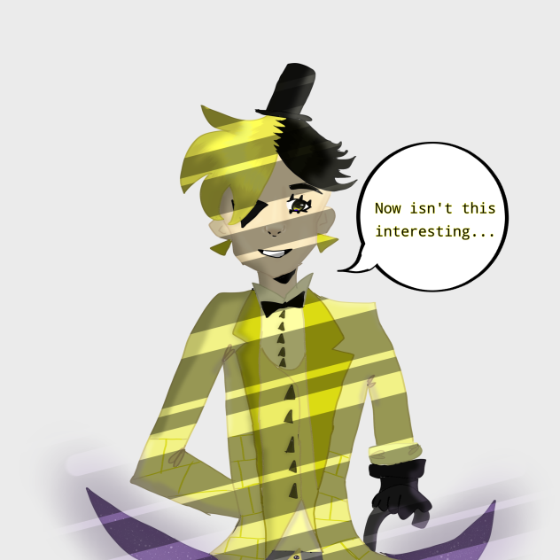 human bill cipher 4 the simps - ibisPaint