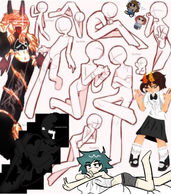 Poses Collab - ibisPaint