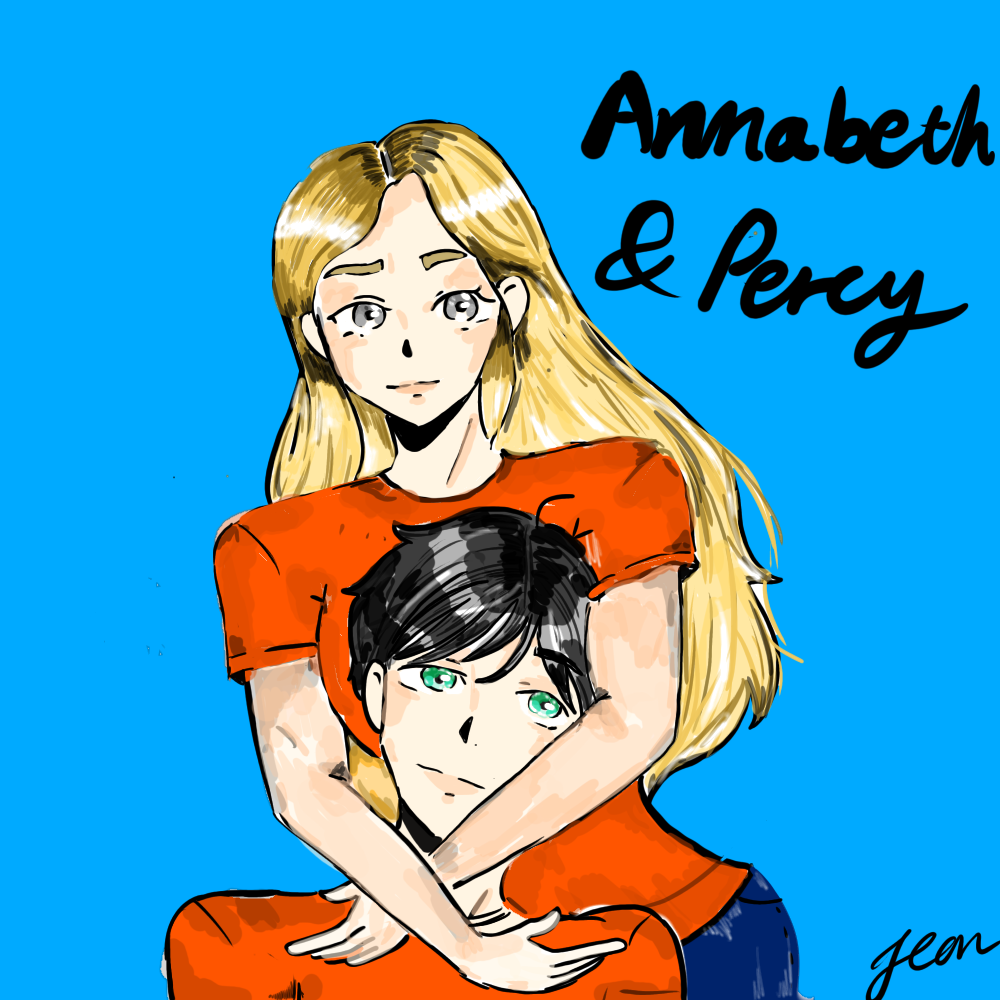 Annabeth and Percy - ibisPaint