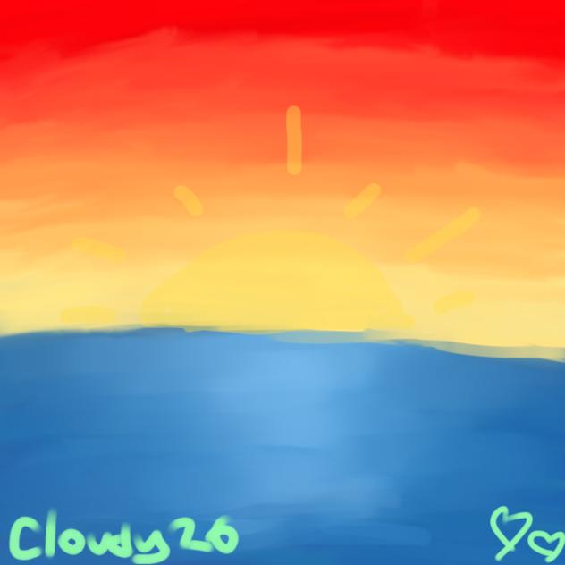 Sunset - ibisPaint