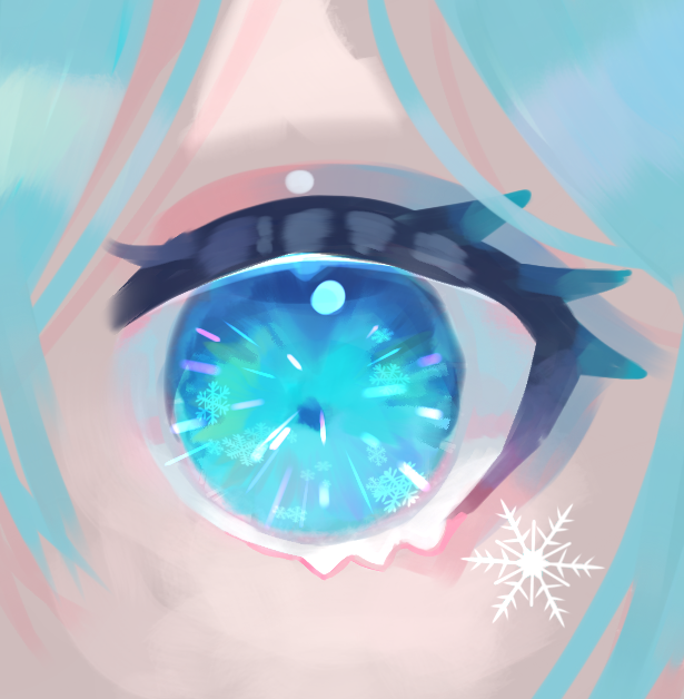 ice eye - ibisPaint