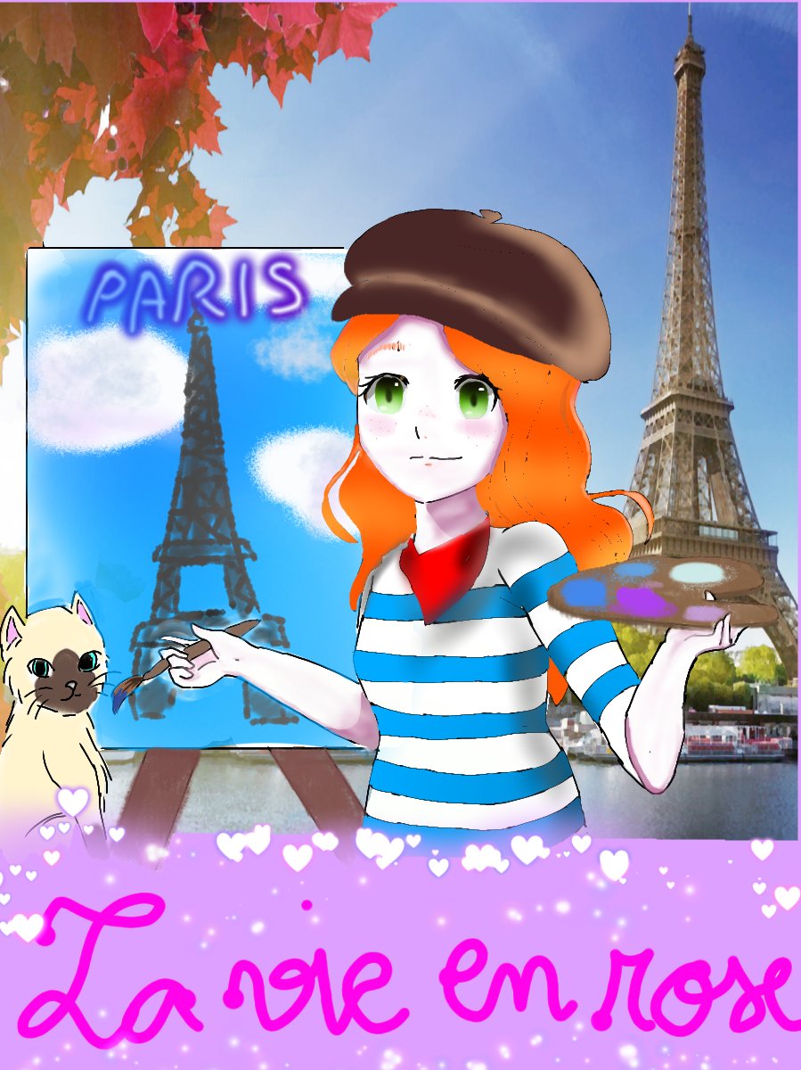 une artiste parisienne 😽 - ibisPaint