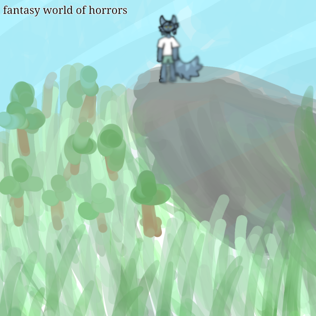 fantasy world of horrors - ibisPaint